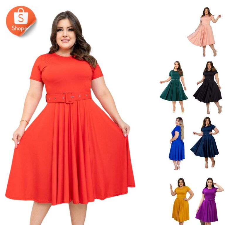 Os Melhores Vestidos de Madrinhas Plus Size da Shopee - Blog de Noivas